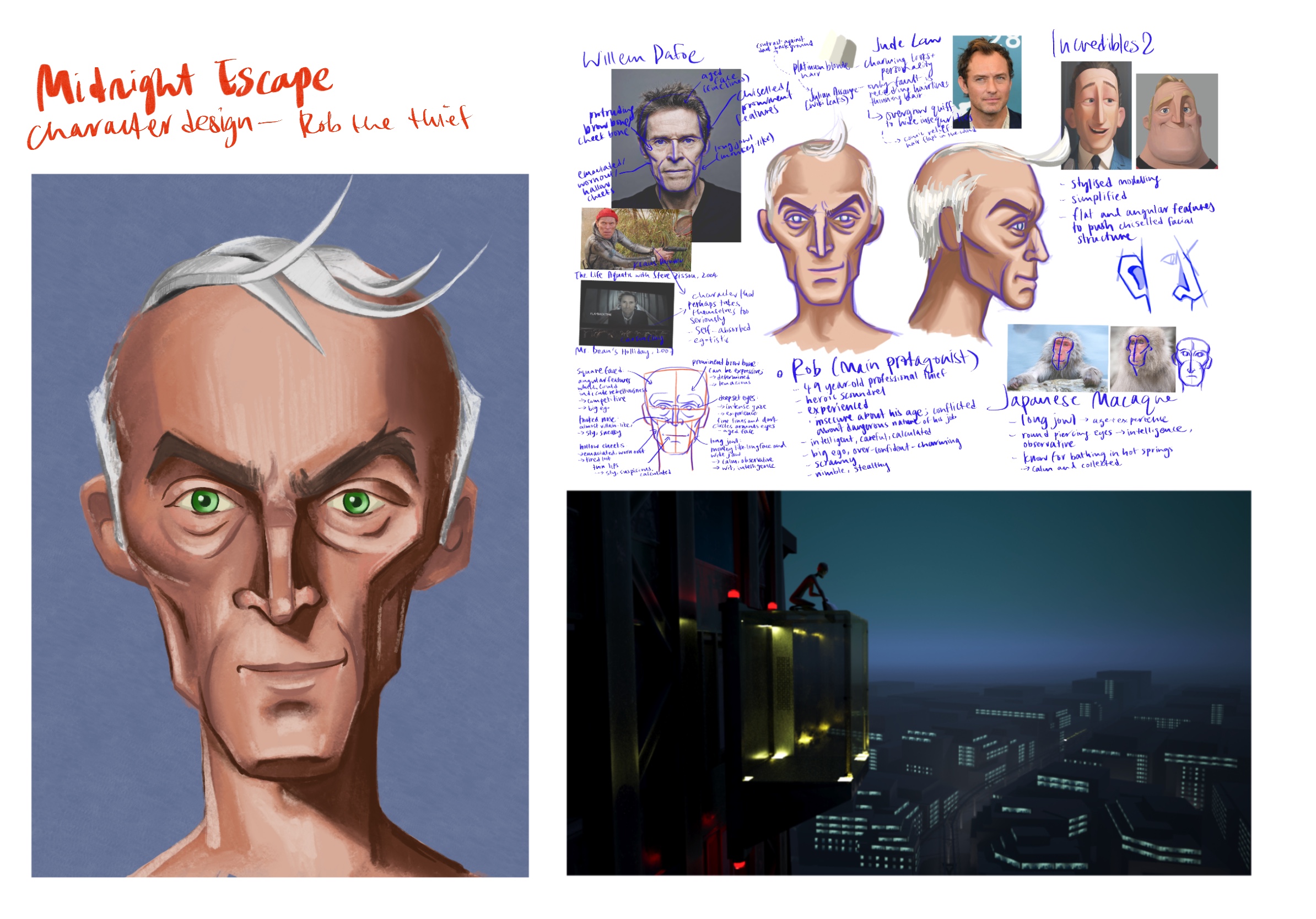 Character design – Claudia Yu